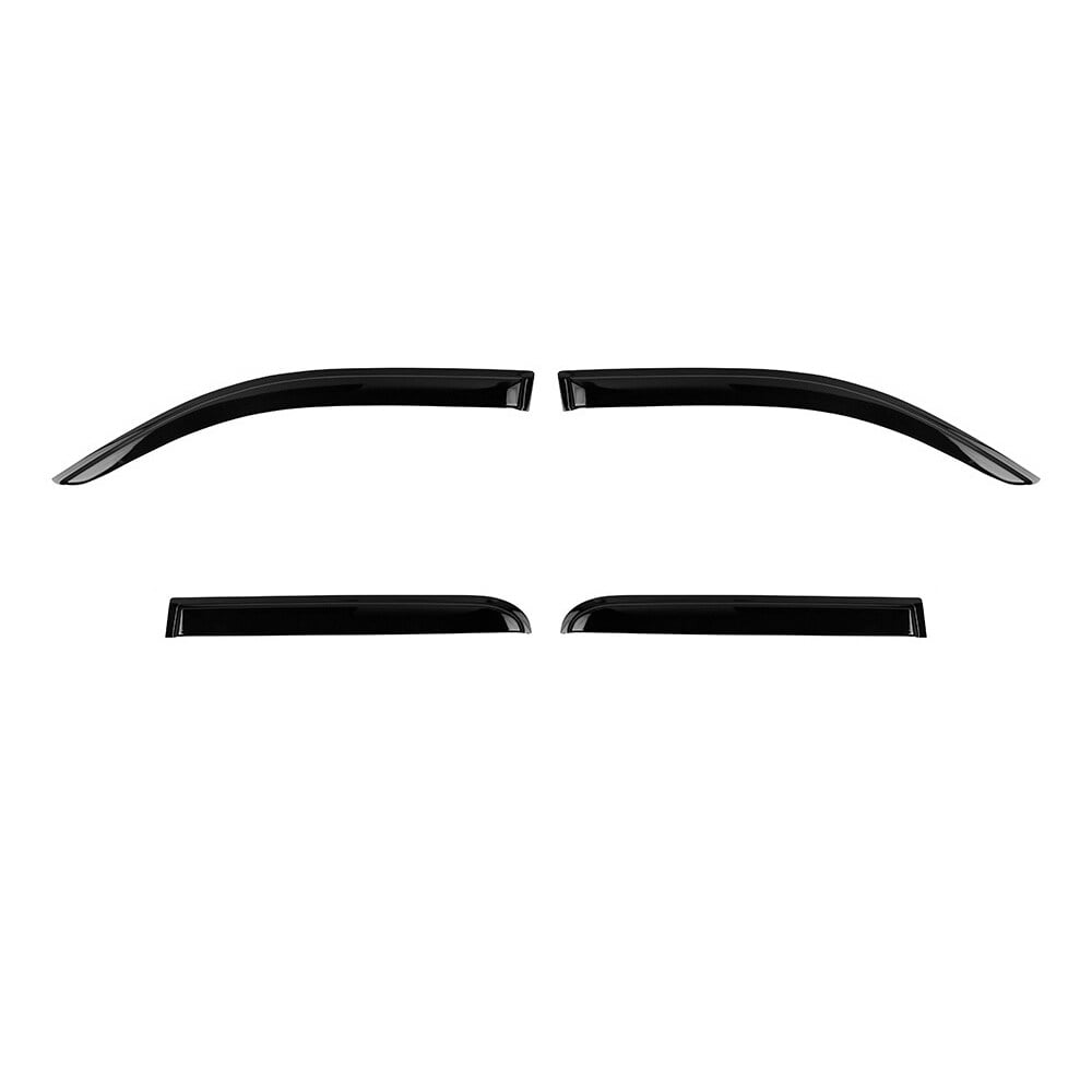 4pcs Car Window Weather Shielding Window Visors Rain Guard Deflector ...