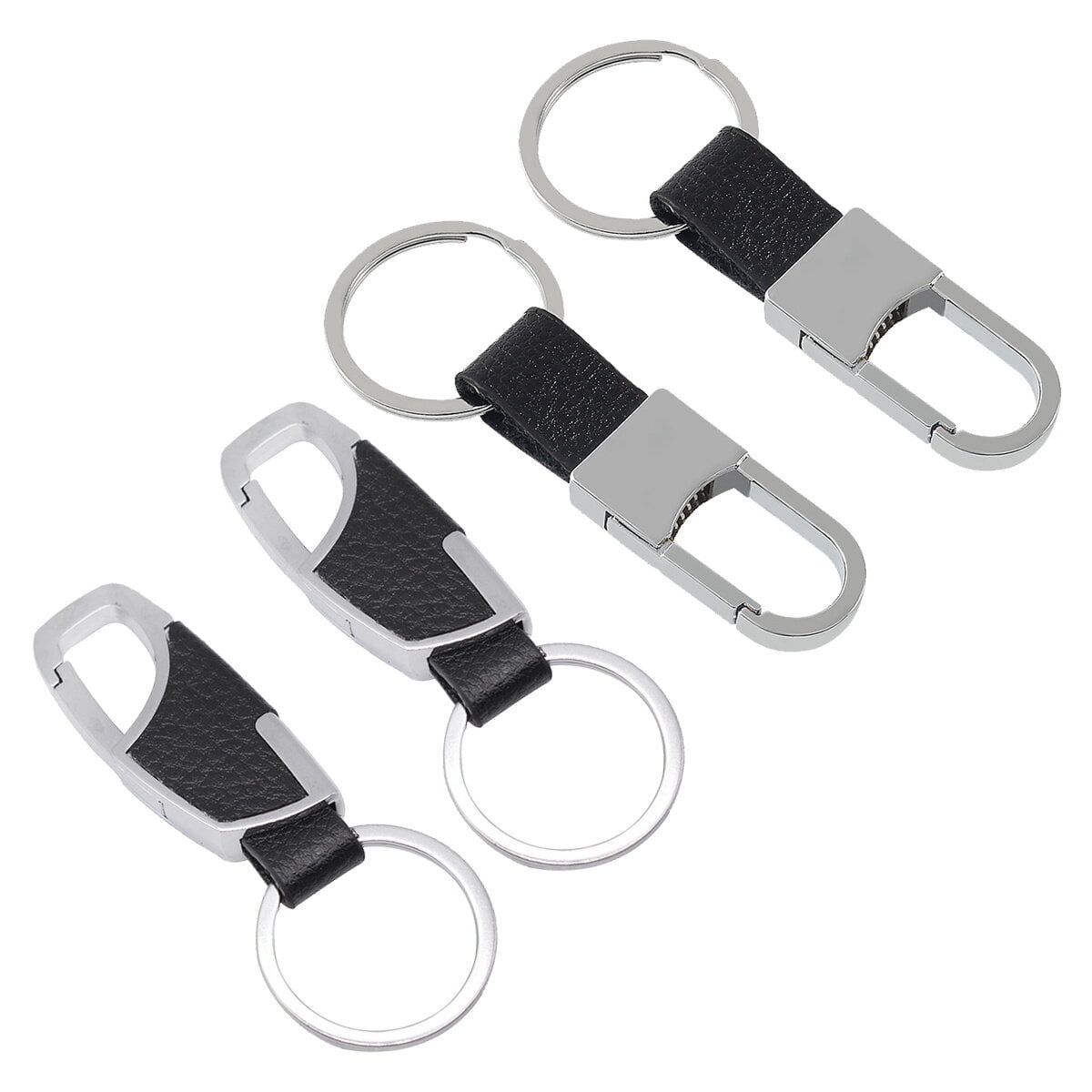 4pcs Metal Carabiner Keychain Organizer for Men's Car Keys Daily Use ...