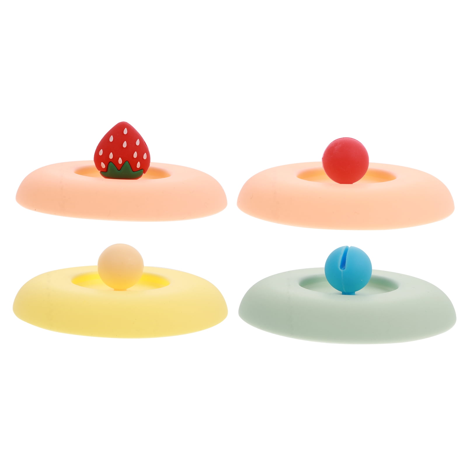 4pcs Cartoon Sealing Lids Cartoon Sealing Covers for Water Cups ...