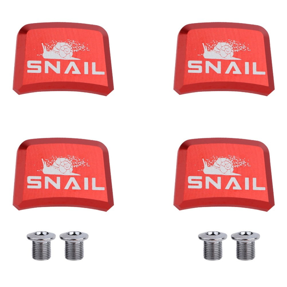 4pcs Chainring Bolts Road Bike Single Speed Screws Square Aluminum Nut ...