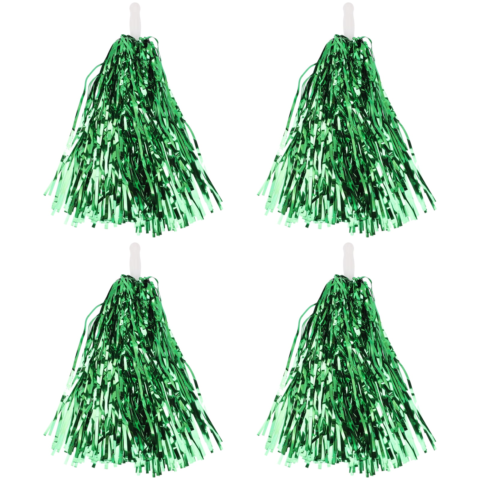 RENACLIPY Green Pom Poms for Sports and Cheerleading, Set of 4 Pieces ...