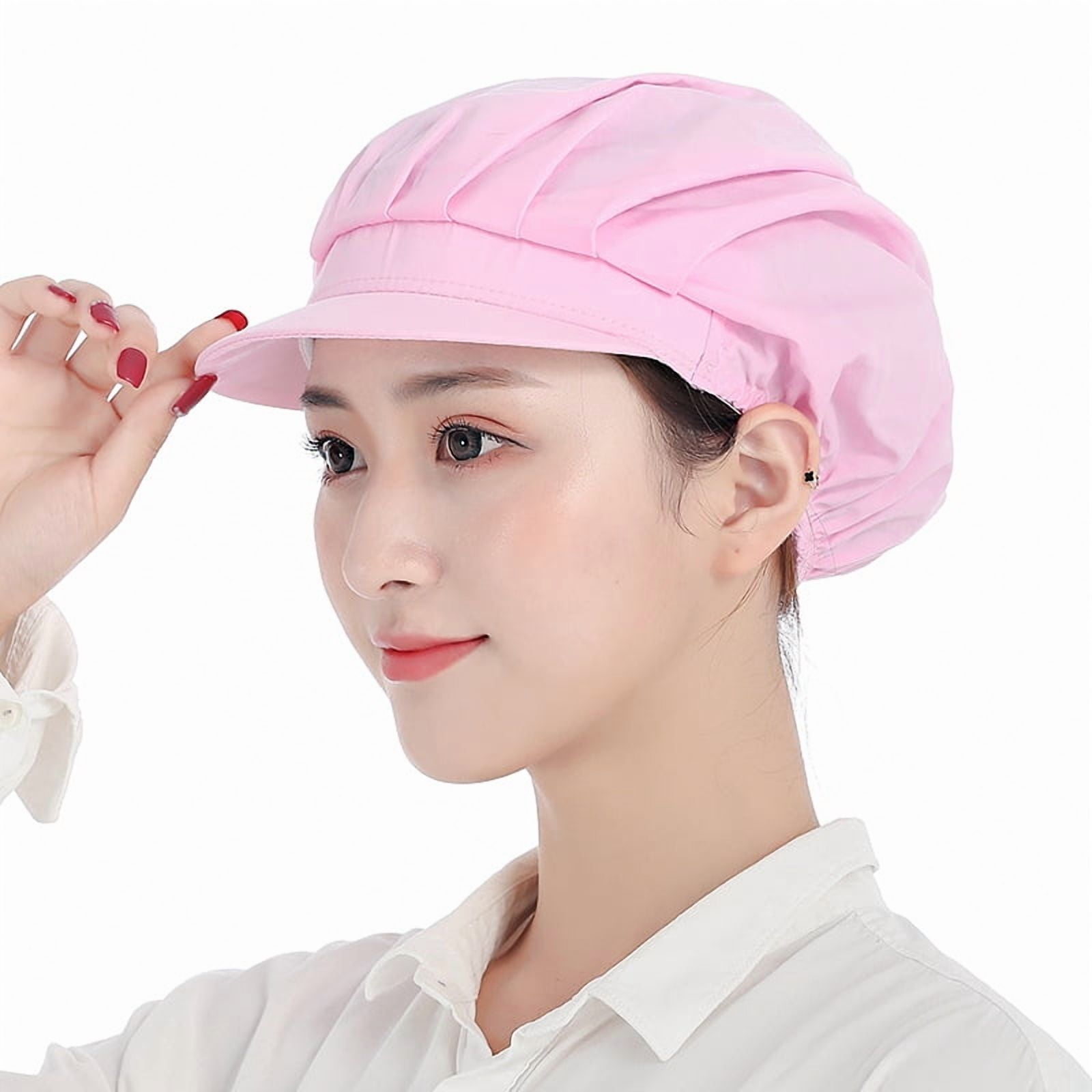 4pcs Chef Hat Kitchen Cooking Chef Cap Food Service Hair Nets - Walmart.com