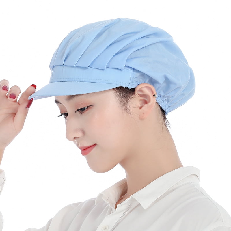 4pcs Chef Hat Kitchen Cooking Chef Cap Food Service Hair Nets - Walmart.com