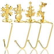 Costway 10-Hook Christmas Stocking Holder Stand on Wheels with 6 ...