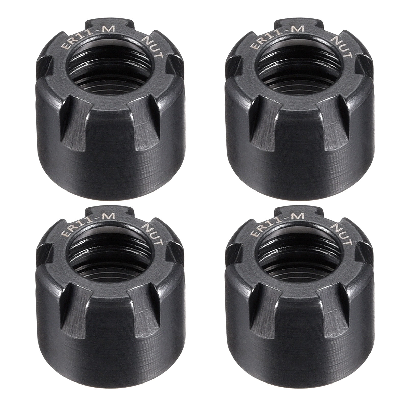 4pcs Clamping ER11M Collet Clamping Nuts for CNC Milling Chuck Holder ...