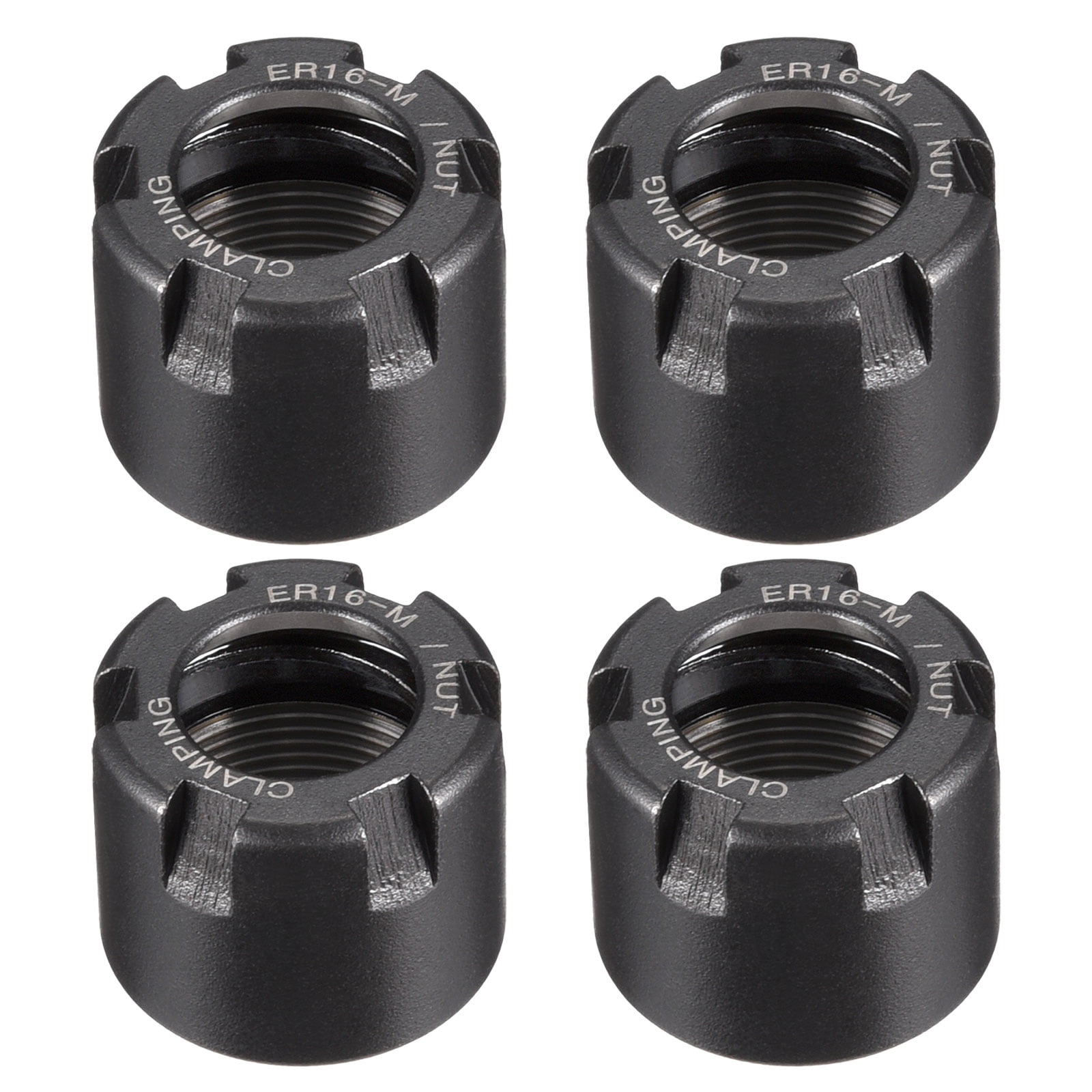 4pcs Clamping ER16M Collet Clamping Nuts for CNC Milling Chuck Holder ...