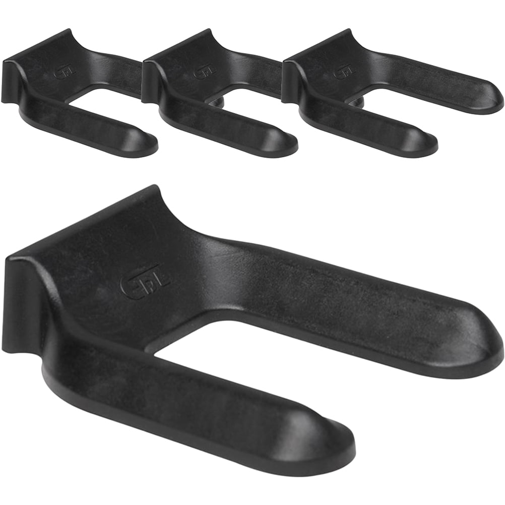 4pcs Clamping Slot Wheel Fixator Chair Caster Stoppers Plastic ...