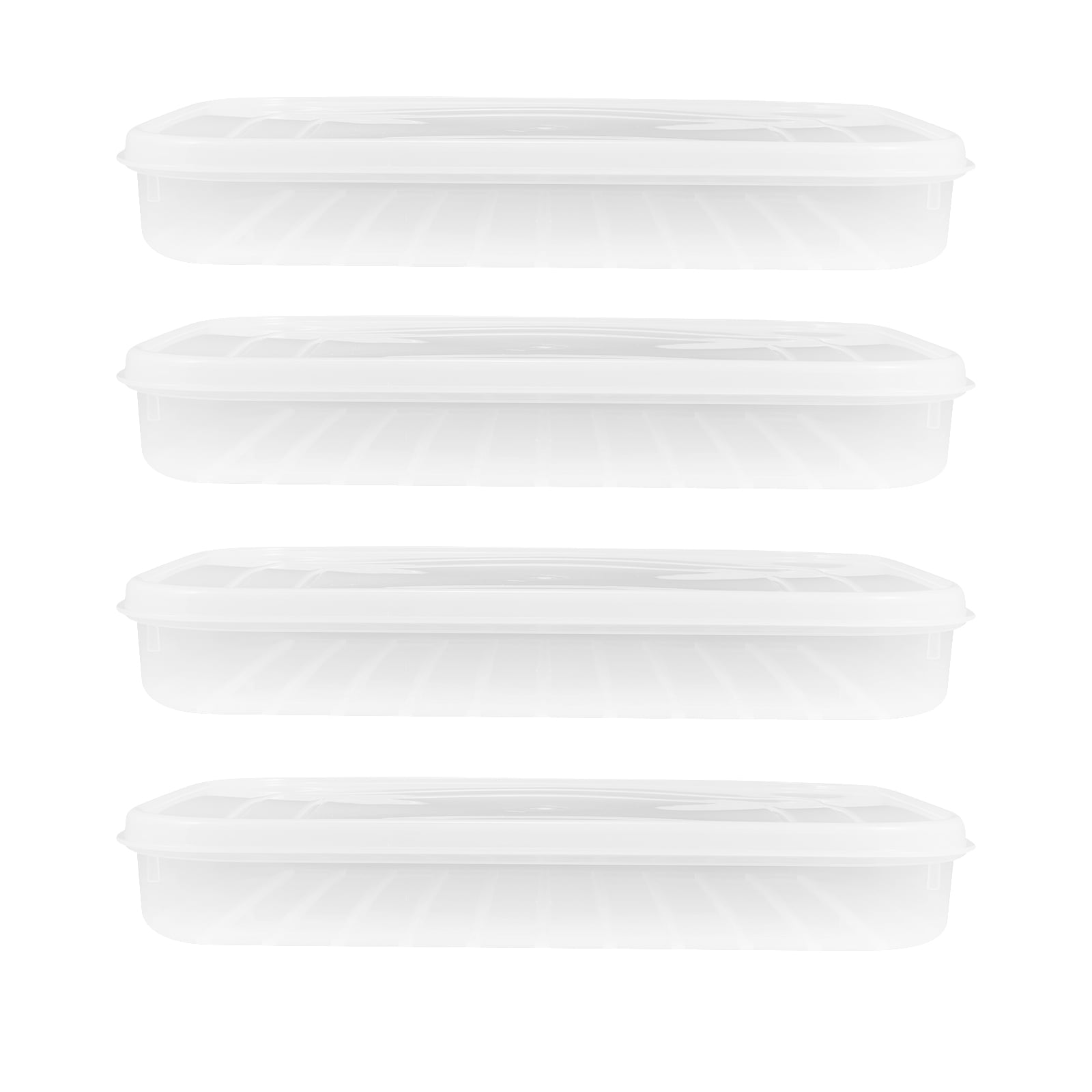 TABLZONE Clear Bacon Storage Container Multipurpose Fridge Organizer ...