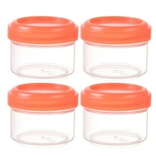 Plastic Screw Top Containers for Home Storage and Organization