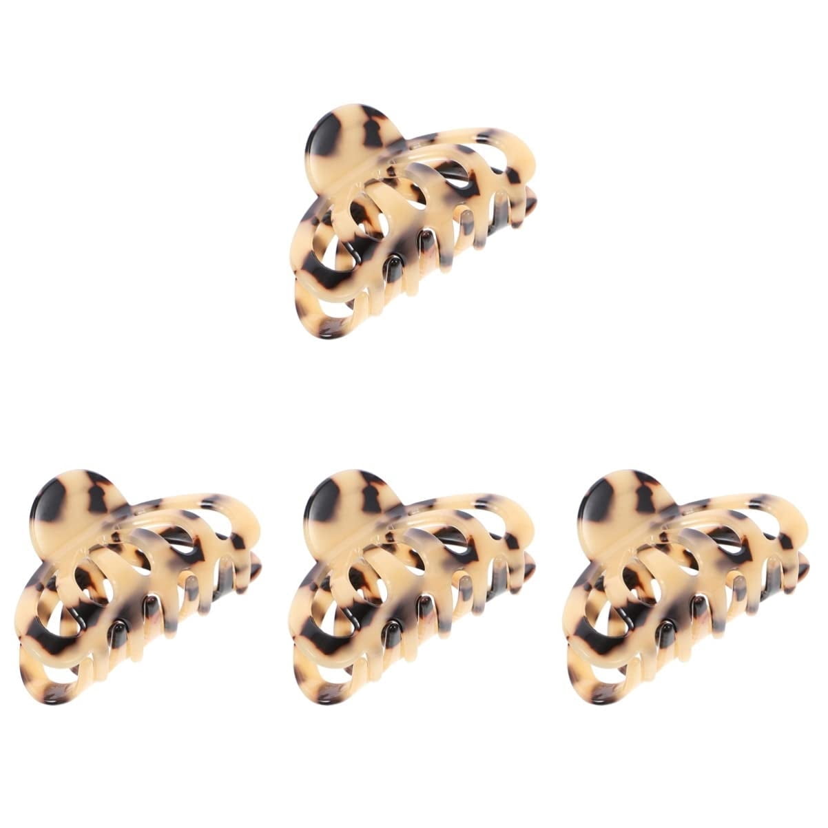 4pcs Clips Shallow Clamps Hair- Hold Acetate Pin Thick Large Jaw ...