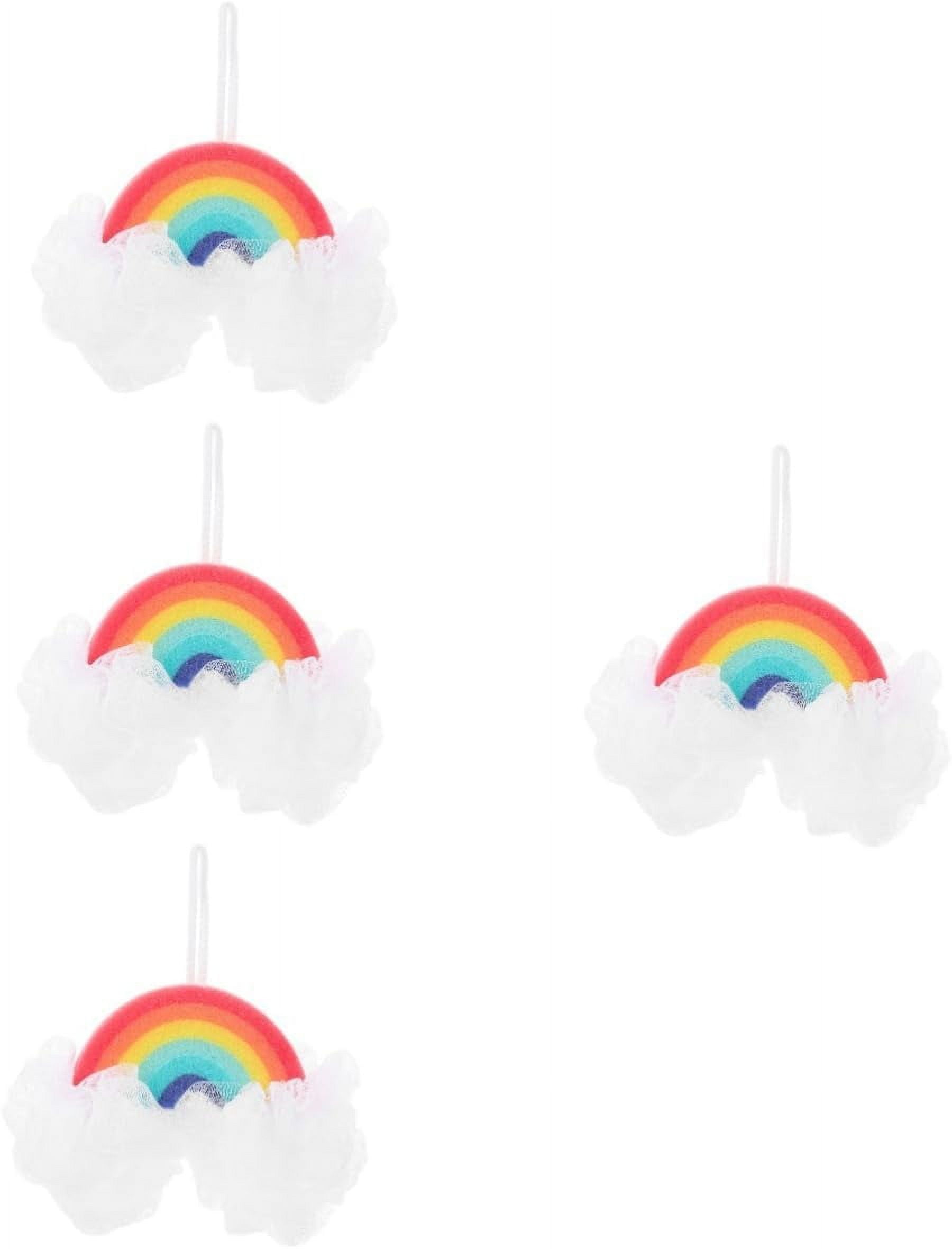 4pcs Cloud Bath Ball Body Sponge Bath Flower Bath Accessories loofah ...