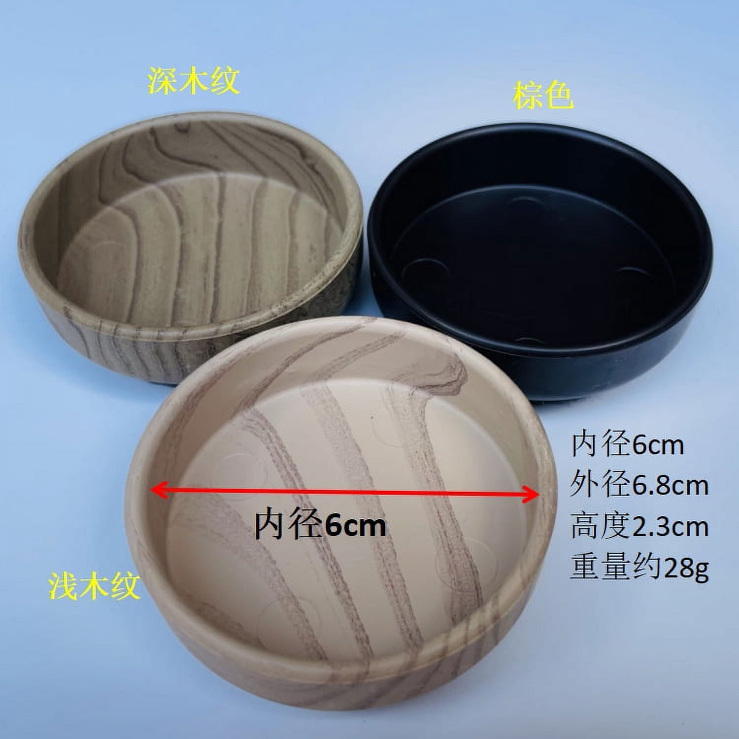 MERRYHAPY Merryhapy Wooden Felt Furniture Stoppers Anti Slip Round Pads ...