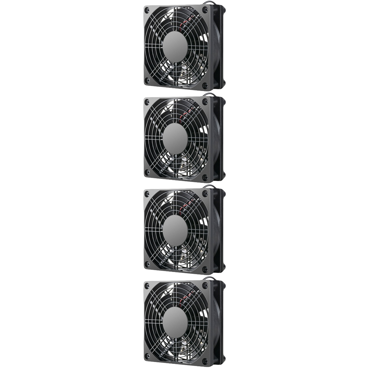 4pcs Computer Case Cabinet Silent Cooling Fan 5V USB Heat Exhaust ...