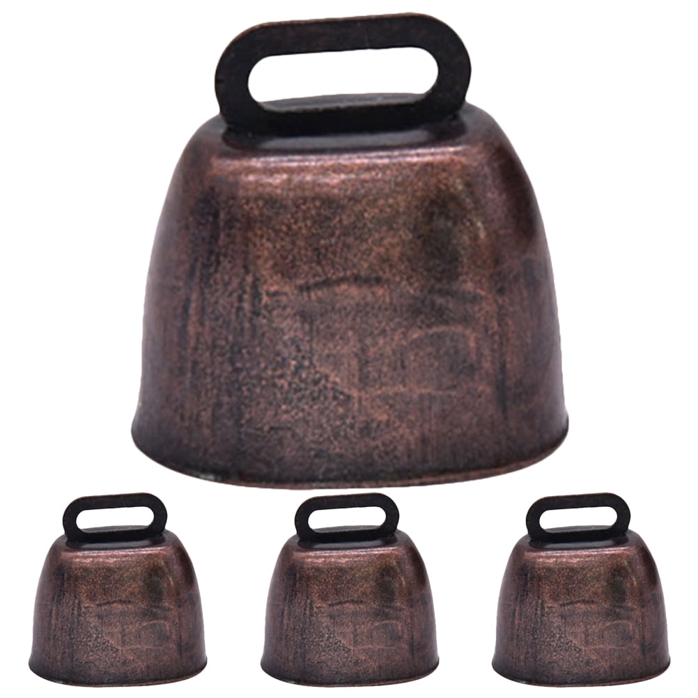 4pcs Copper Bells for Cattle, Goats, Horses & Sheep - Walmart.com