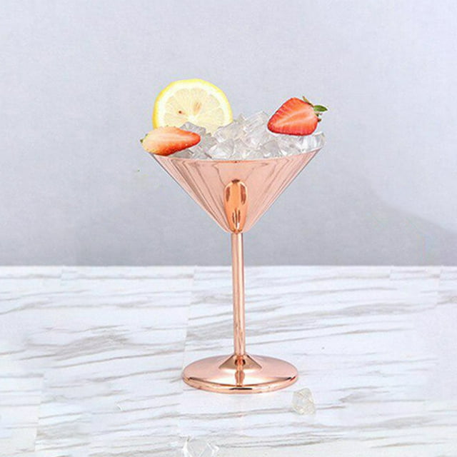 4pcs Copper Martini Glasses Gorgeous Hammered Copper Martini Goblets ...