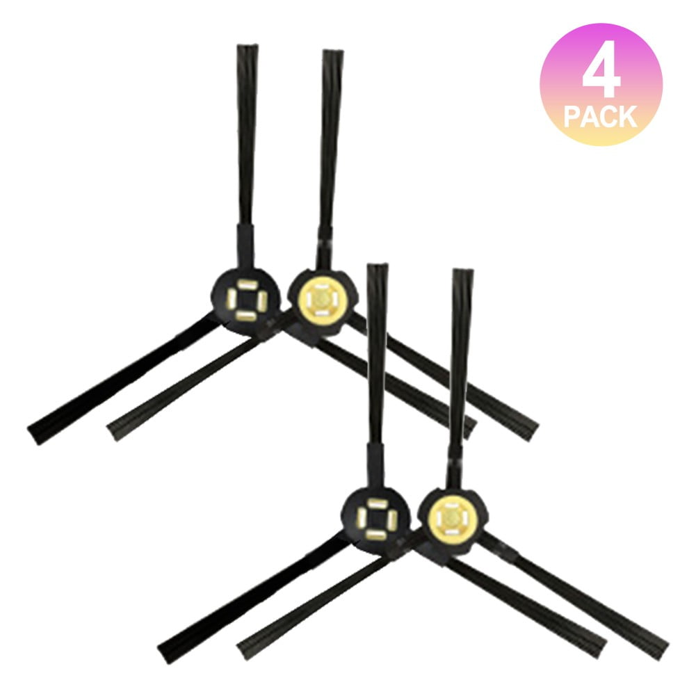 4pcs Corner Side Brush For ILIFE V3x Robot Vacuum Cleaner Replacement Parts Household Cleaning ...