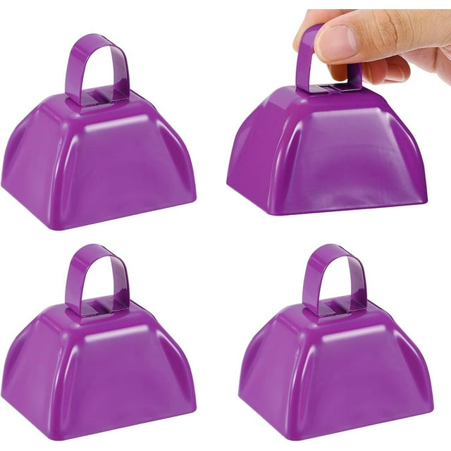 4pcs Cow Bells for Football Games, 3in Cowbells for Sporting Events ...