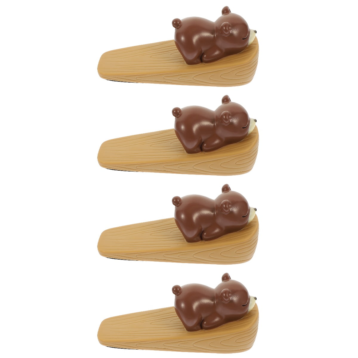 4pcs Creative Animal Designed Door Wedge Stopper Wedge Door Stop ...
