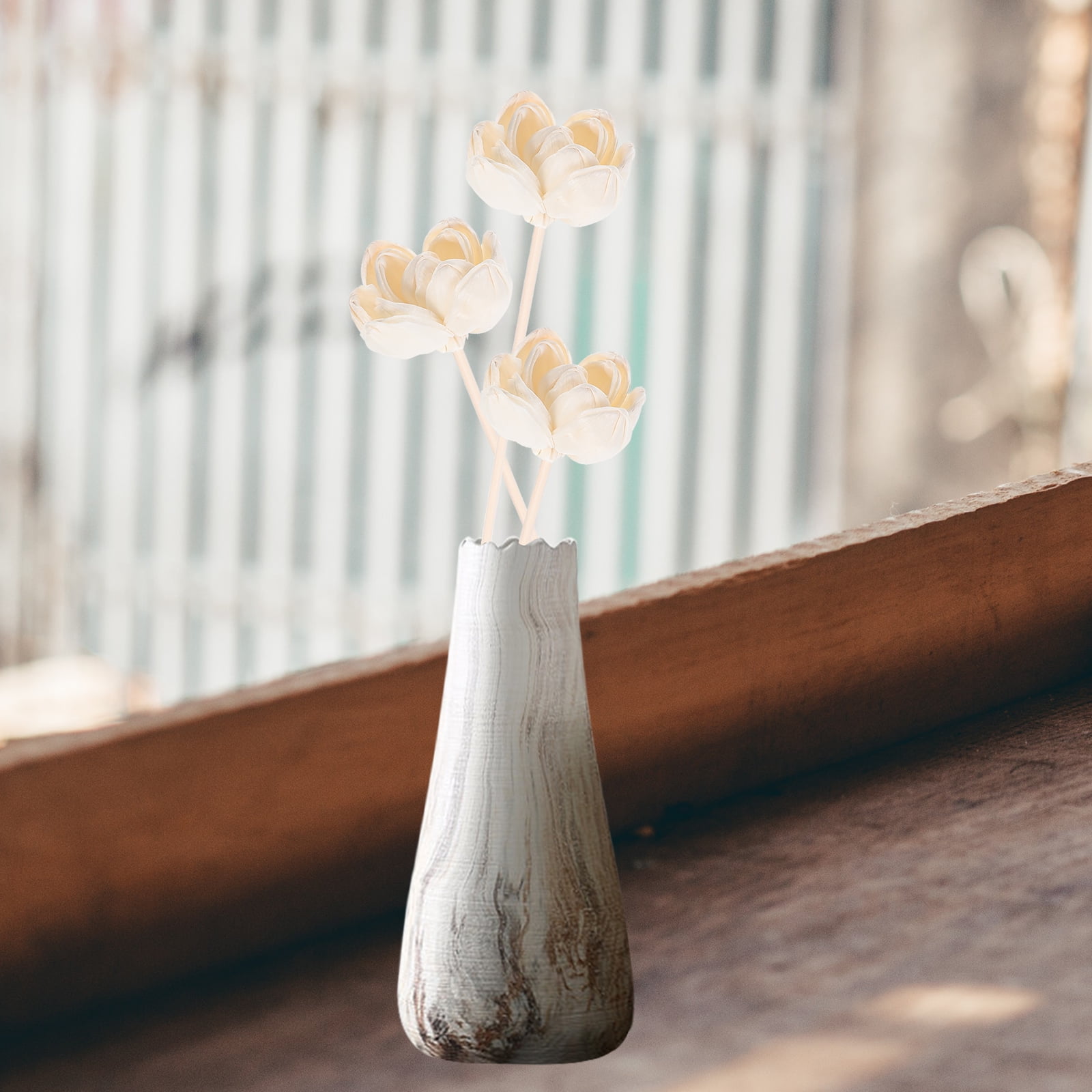 SEWCHICS Ceramics Flower Aromatherapy Diy Decoration Aromatherapy ...
