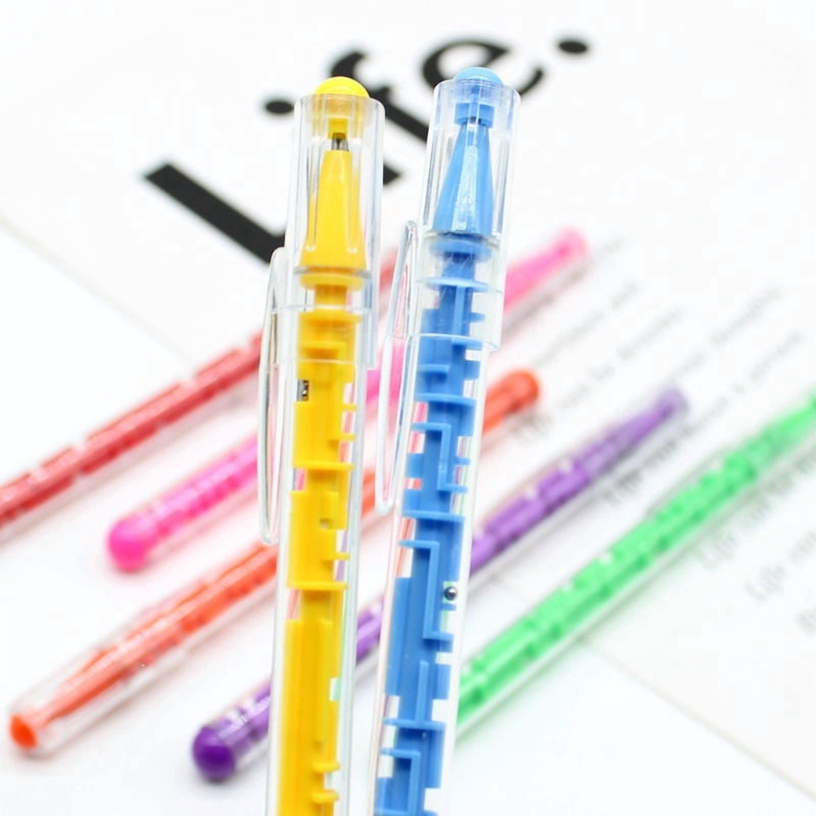 4pcs Creative and Fun Maze Ballpoint Pens - A Novelty Learning ...