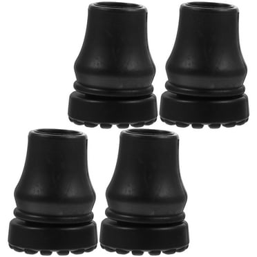 KMINA Non Slip Cane Tips 5/8 inch - Pack of 4 PVC Replacement Tips for ...