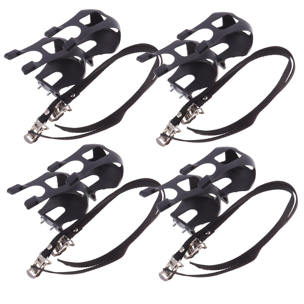 4pcs Cycling Road Bike Mountain Bike Toe Clips Plastic Anti-slip Toe ...