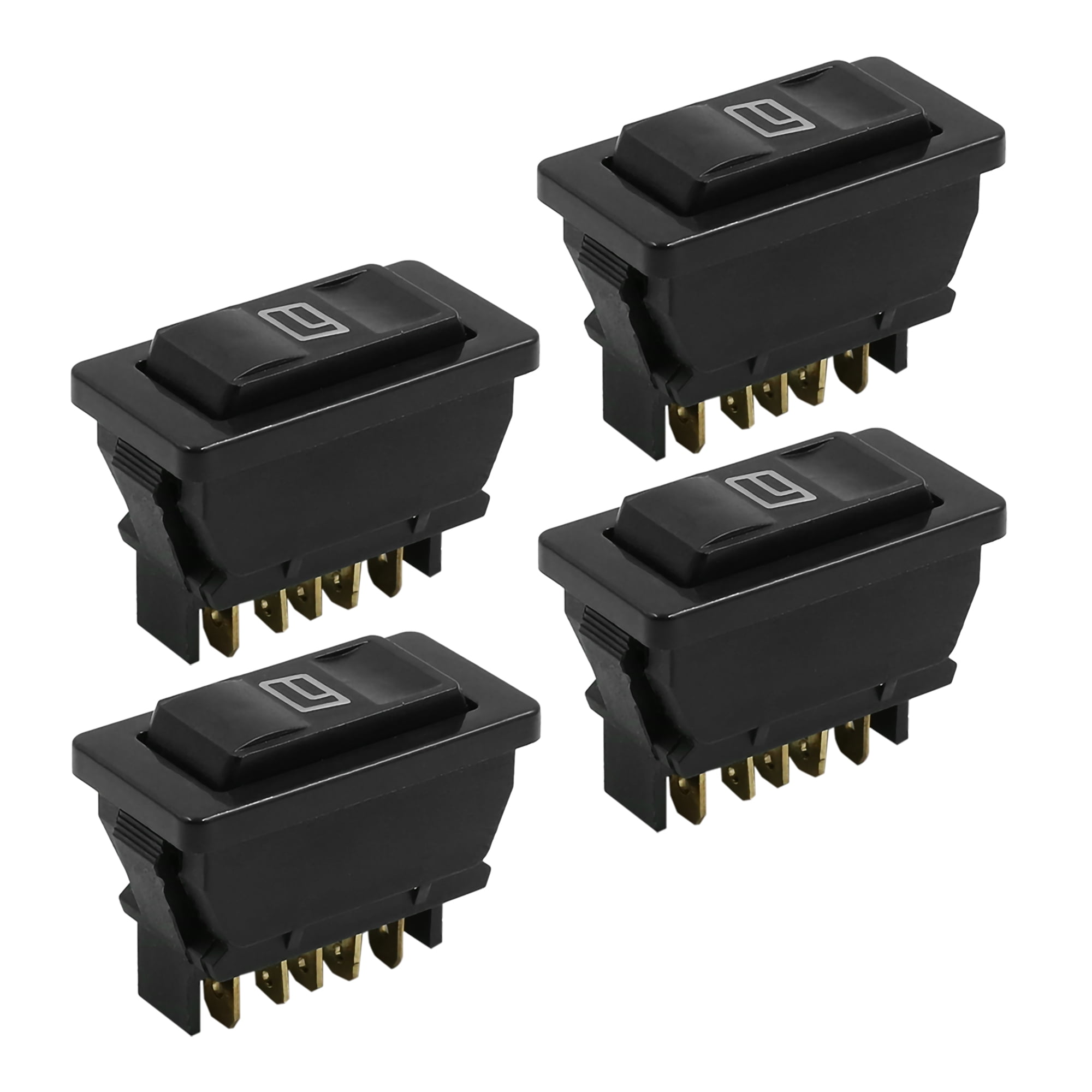 4pcs DC 12V 5 Pins Momentary Electric Power Window Switch w for White ...