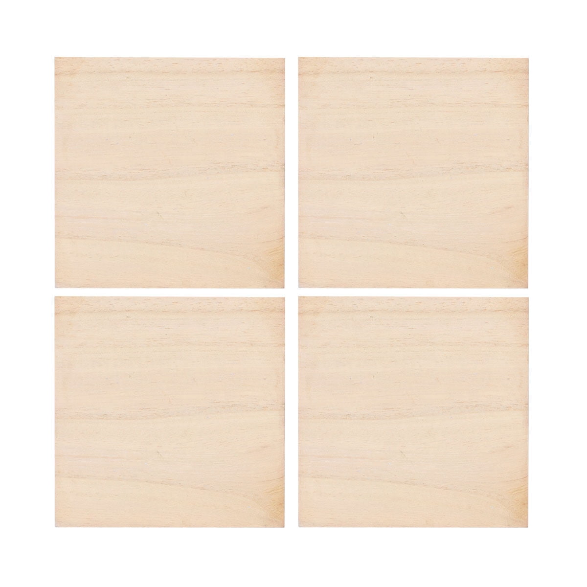 4pcs DIY Painting Wooden Blocks Square Block Wooden Crafts for Kids ...