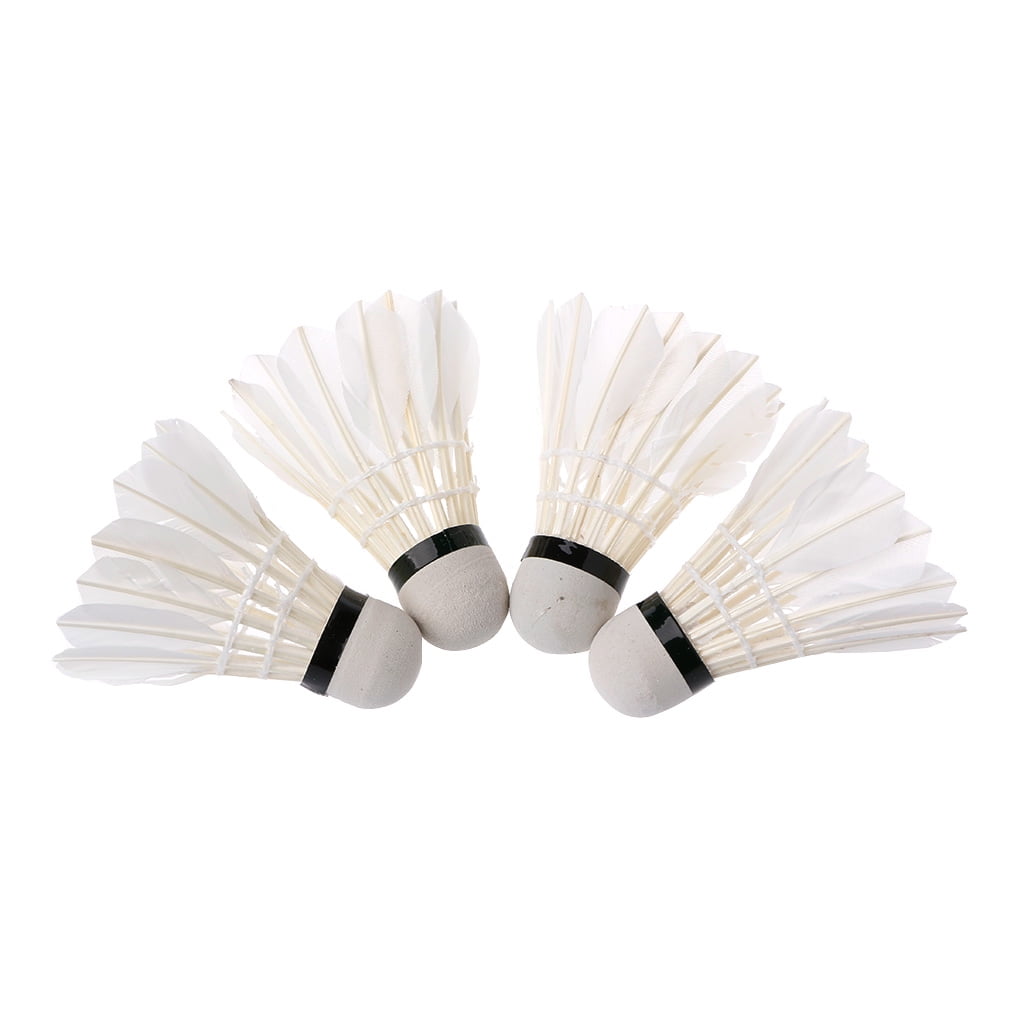 4pcs Dark Night Colorful LED Badminton Shuttlecock Birdies Lighting ...