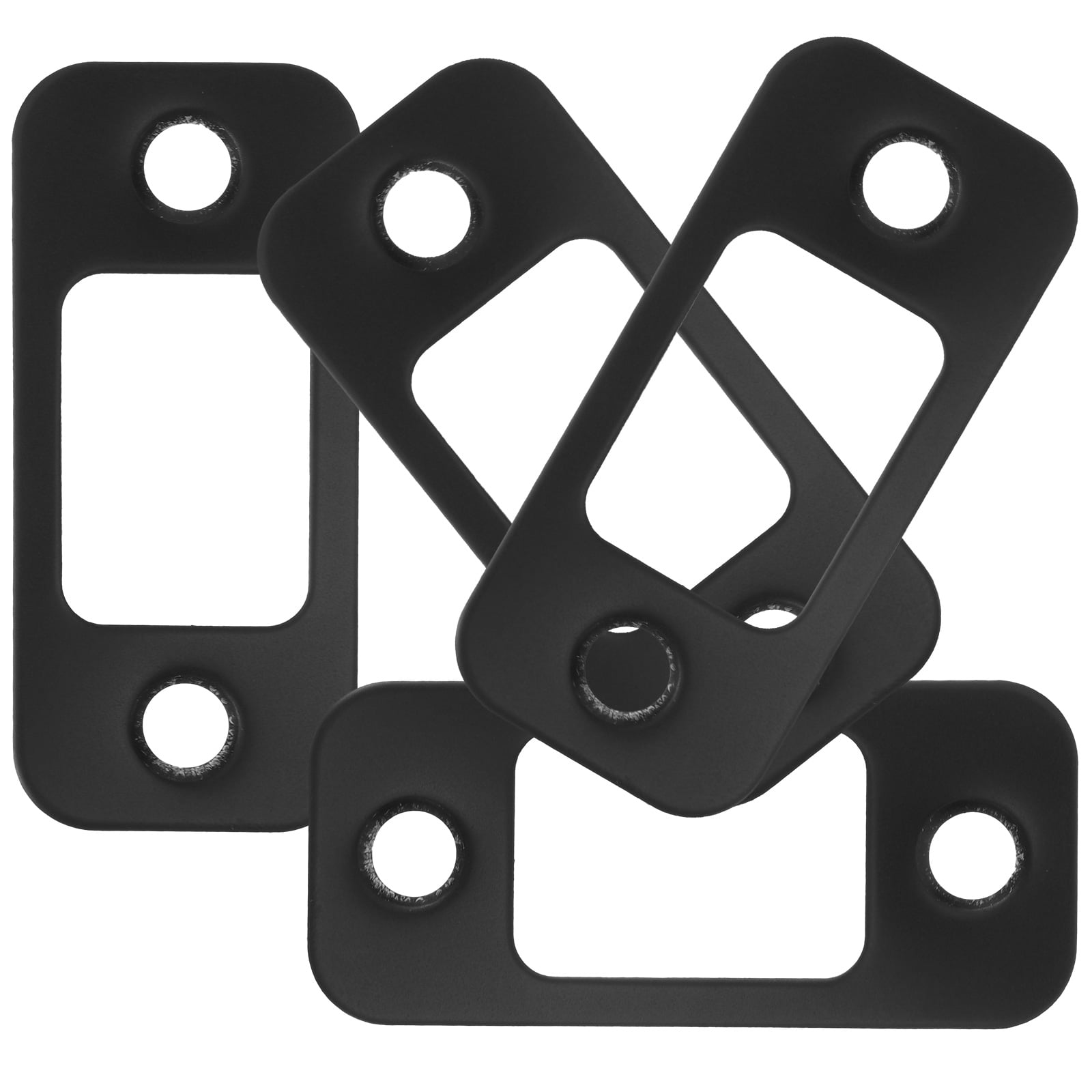 4pcs Deadbolt Strike Plates Security Strike Plate Deadbolt Cover Plate ...