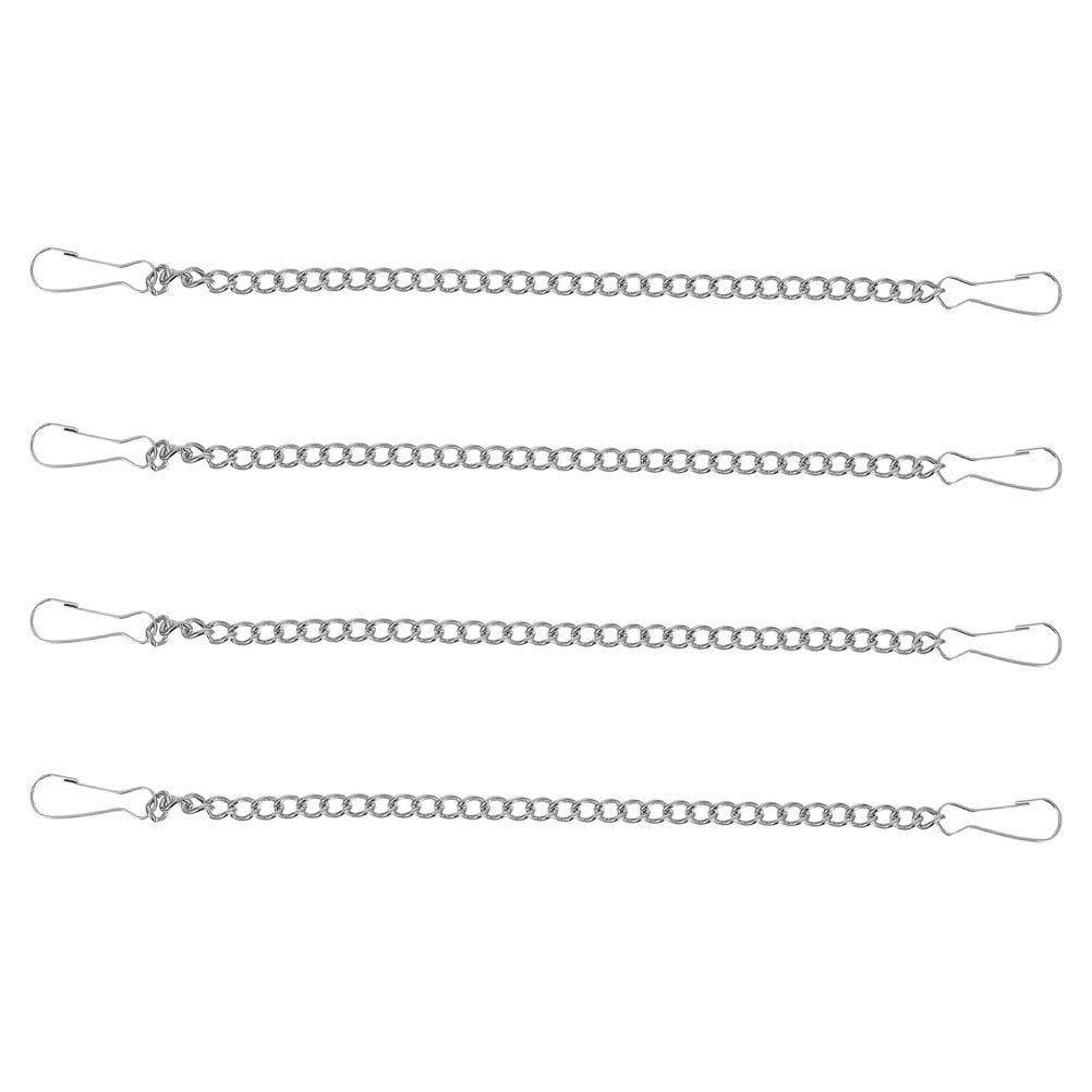 WEAVILUX Plant Hanger Chain Silver 4Pcs 11.8X0.4X0.1In - Walmart.com