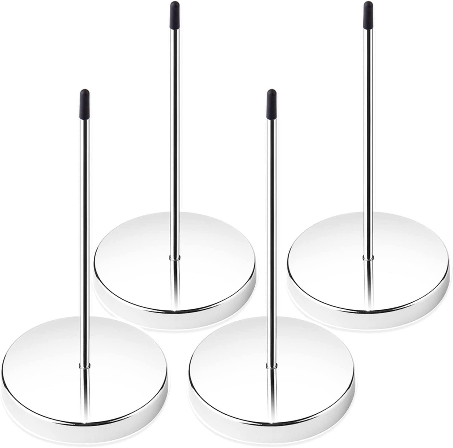 4pcs Desk Receipt Holder Bill Fork Receipt Spike Stick Silver ...