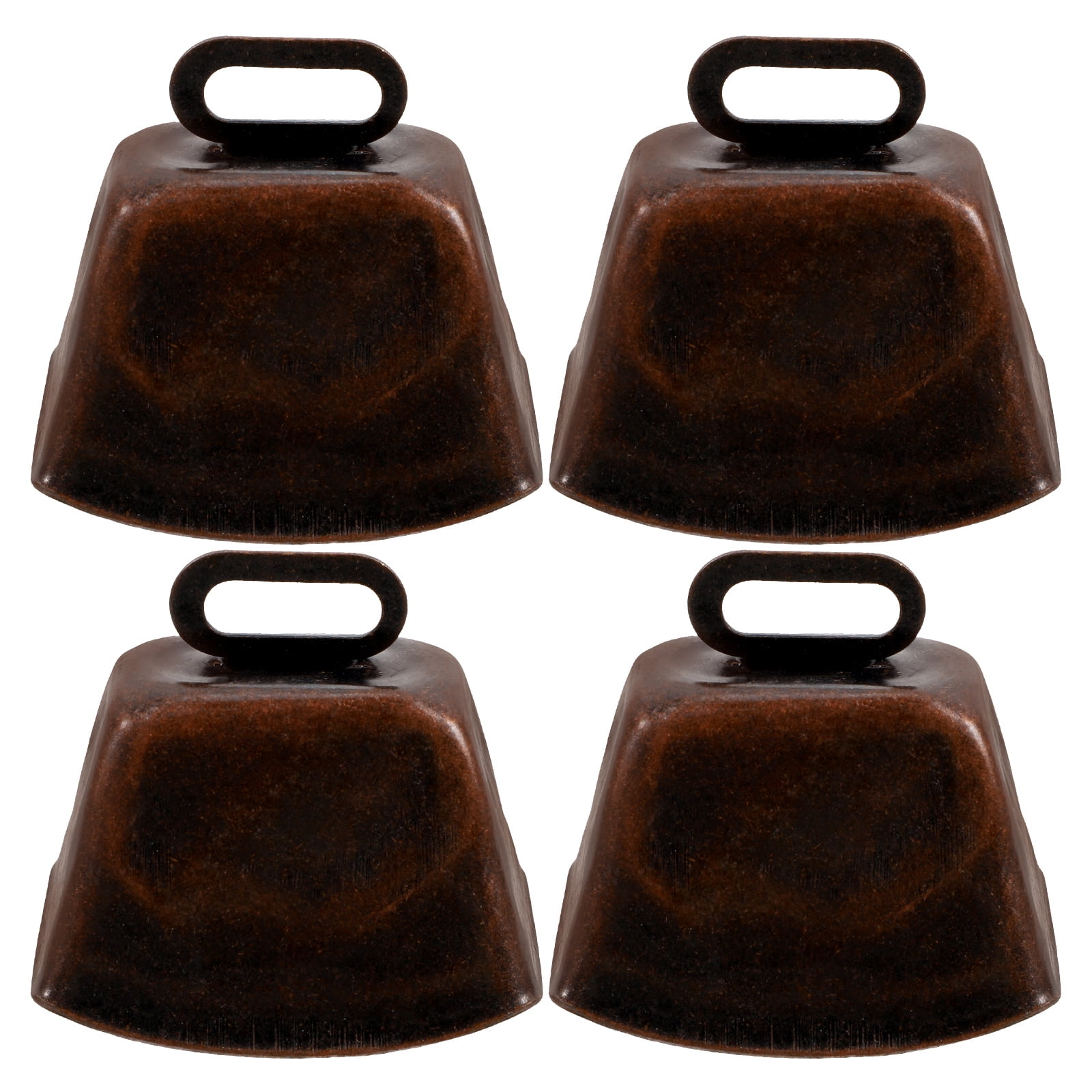 4pcs Diy Bell Pendant Mini Cowbell Metal Diy Bell Grazing Bells Bell ...