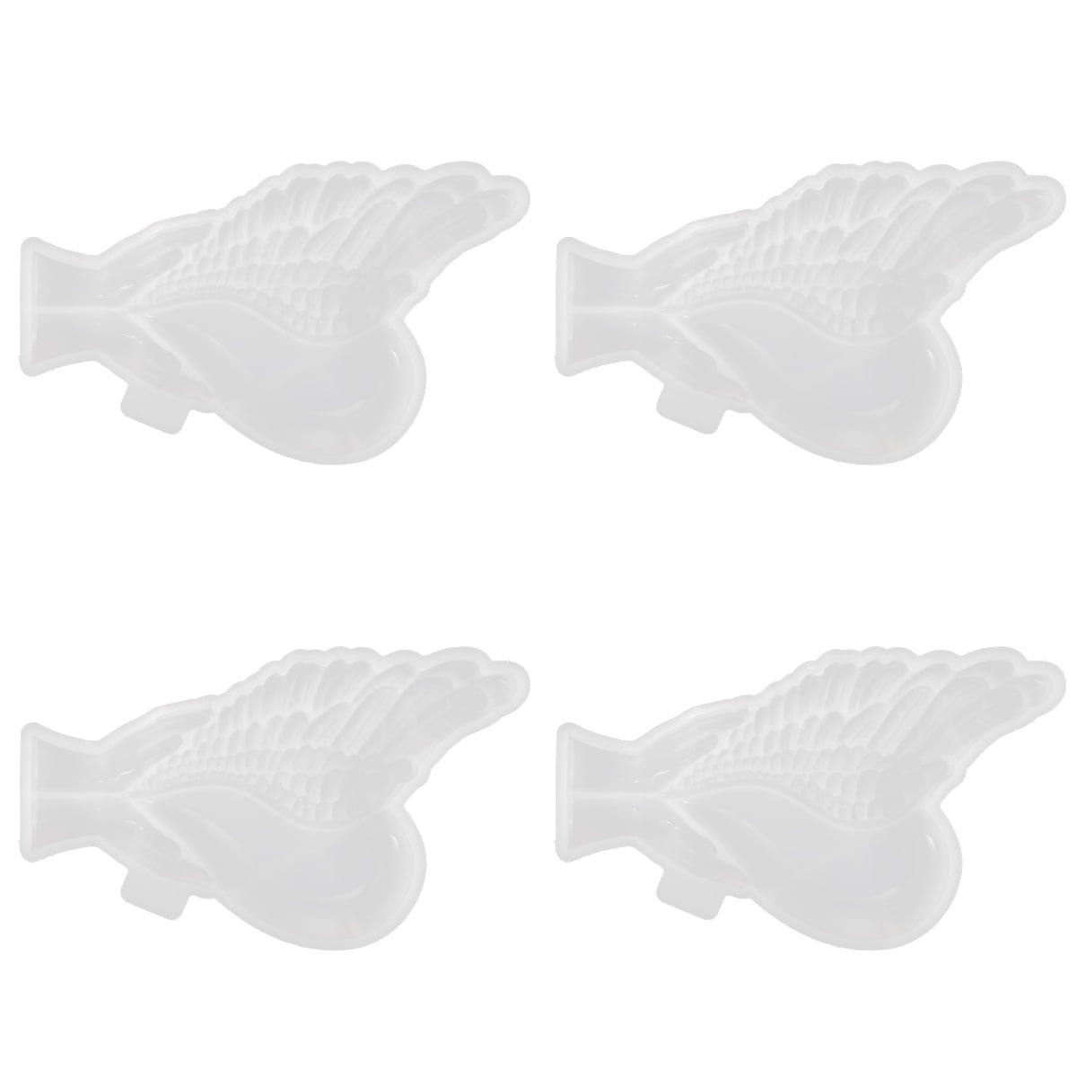 4pcs Diy Silicone Mold -shaped Mold Epoxy Silicone Casting Mold ...