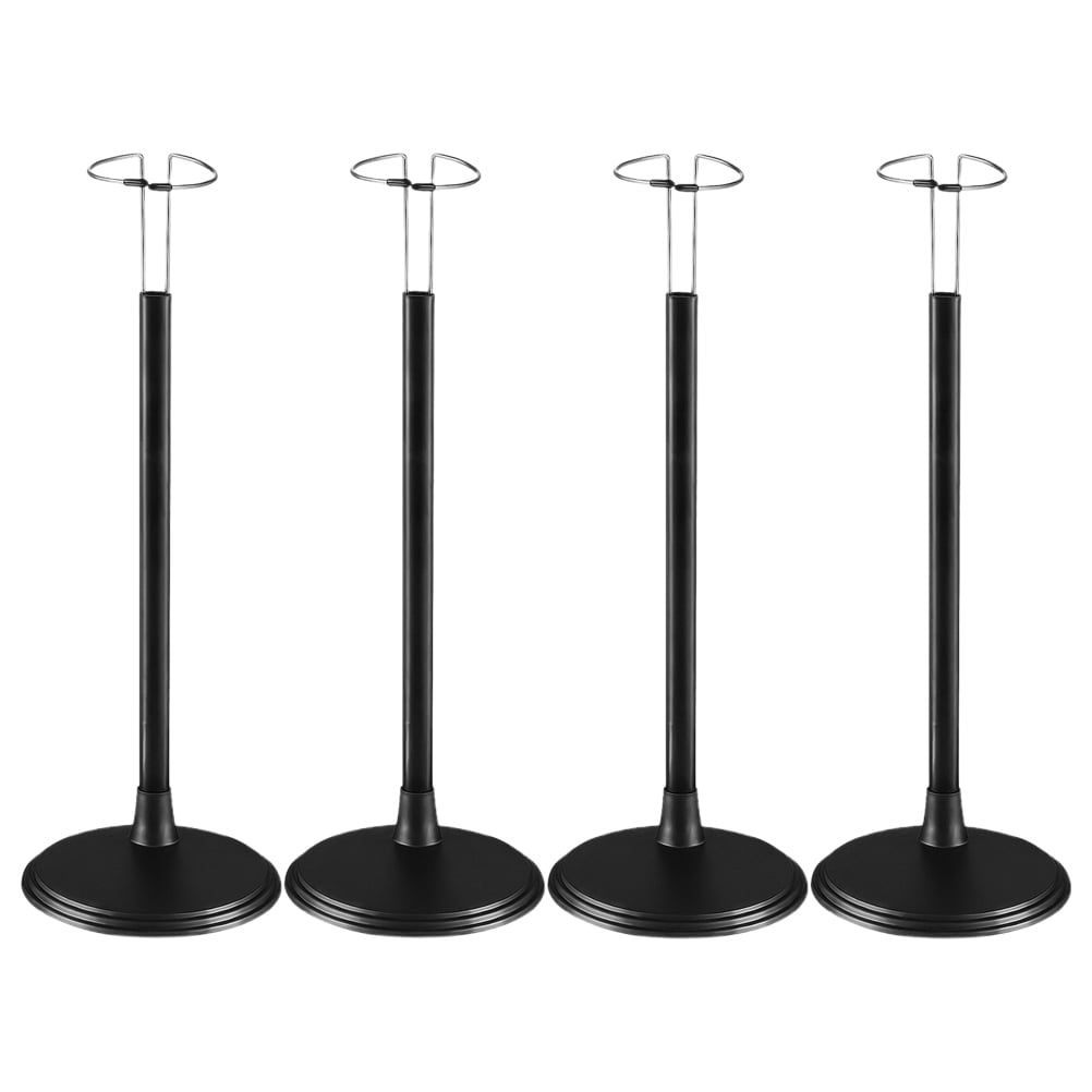 4pcs Doll Holder Plastic Doll Stand Action Figure Display Adjustable ...