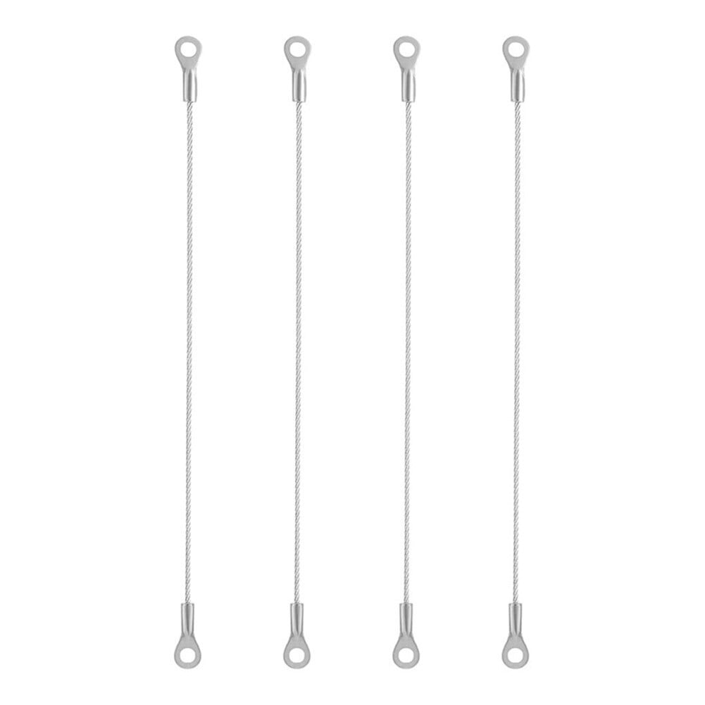 4Pcs Door Cabinet 304Stainless Steel Restraint Braided Cable Hinge ...