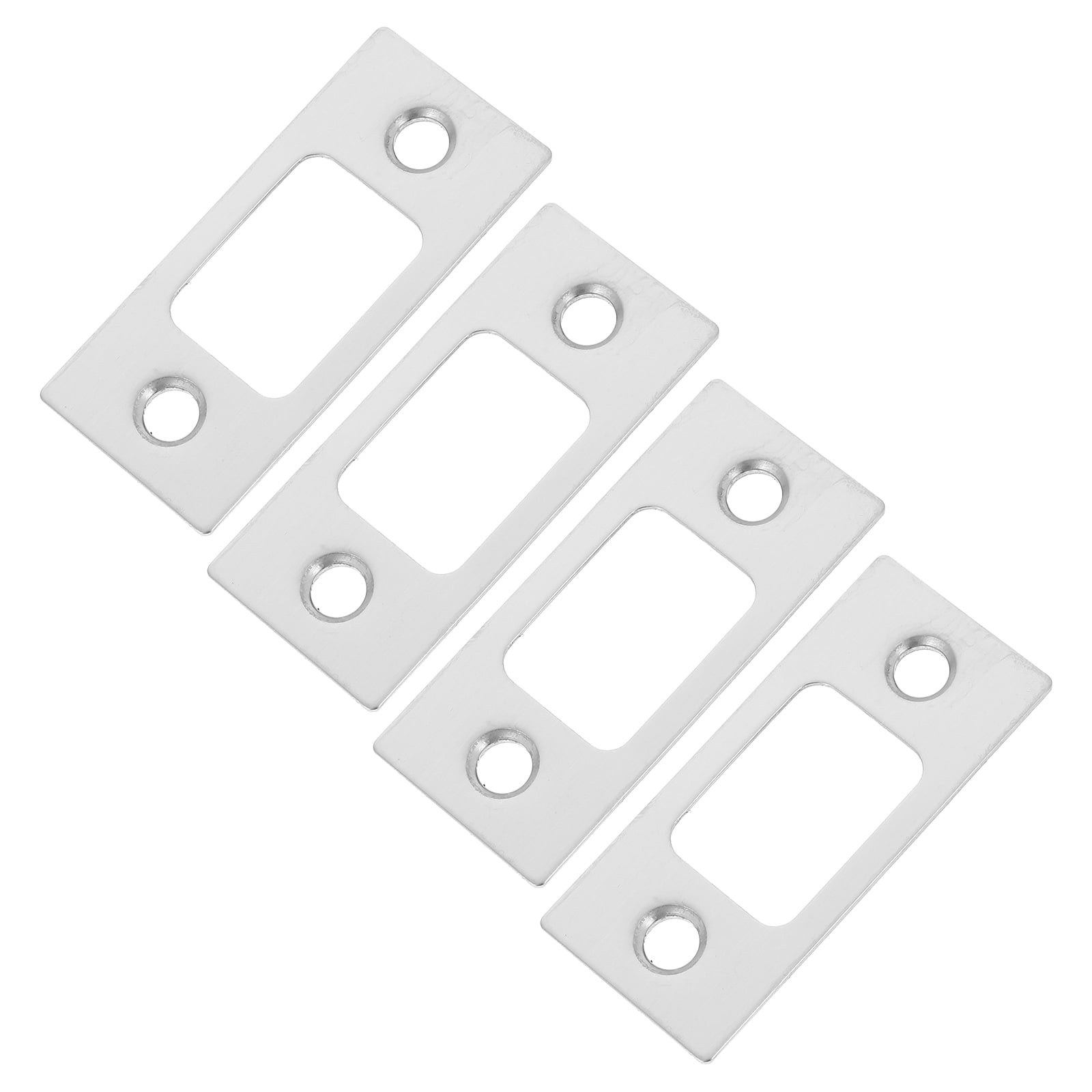 HEANUJJ Silver Deadbolt Plate Latch Alignment 4pcs - Walmart.com