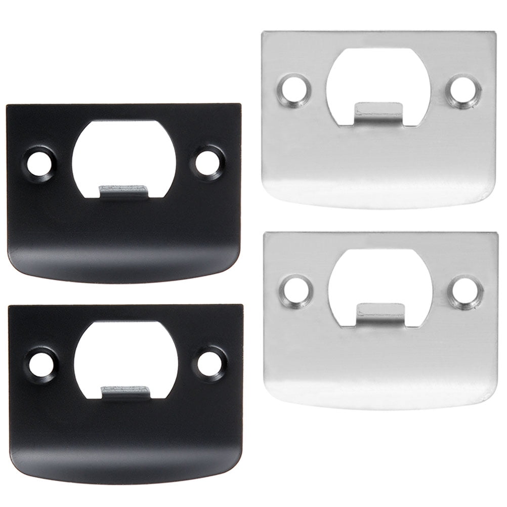 4pcs Door Strike Plates Metal Door Reinforcement Plates Safety Door ...