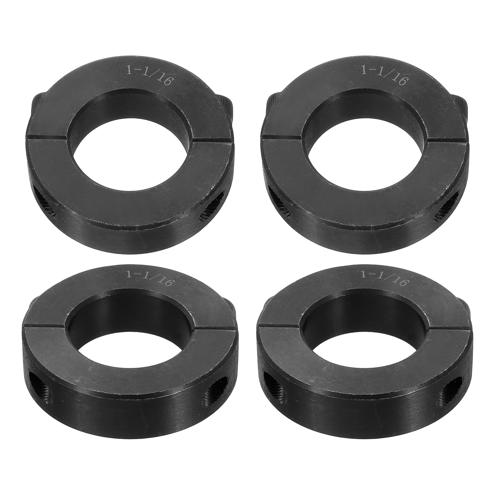 4pcs Double Split Shaft Collar for 1-1/16" Shaft, Two-Piece Clamping ...