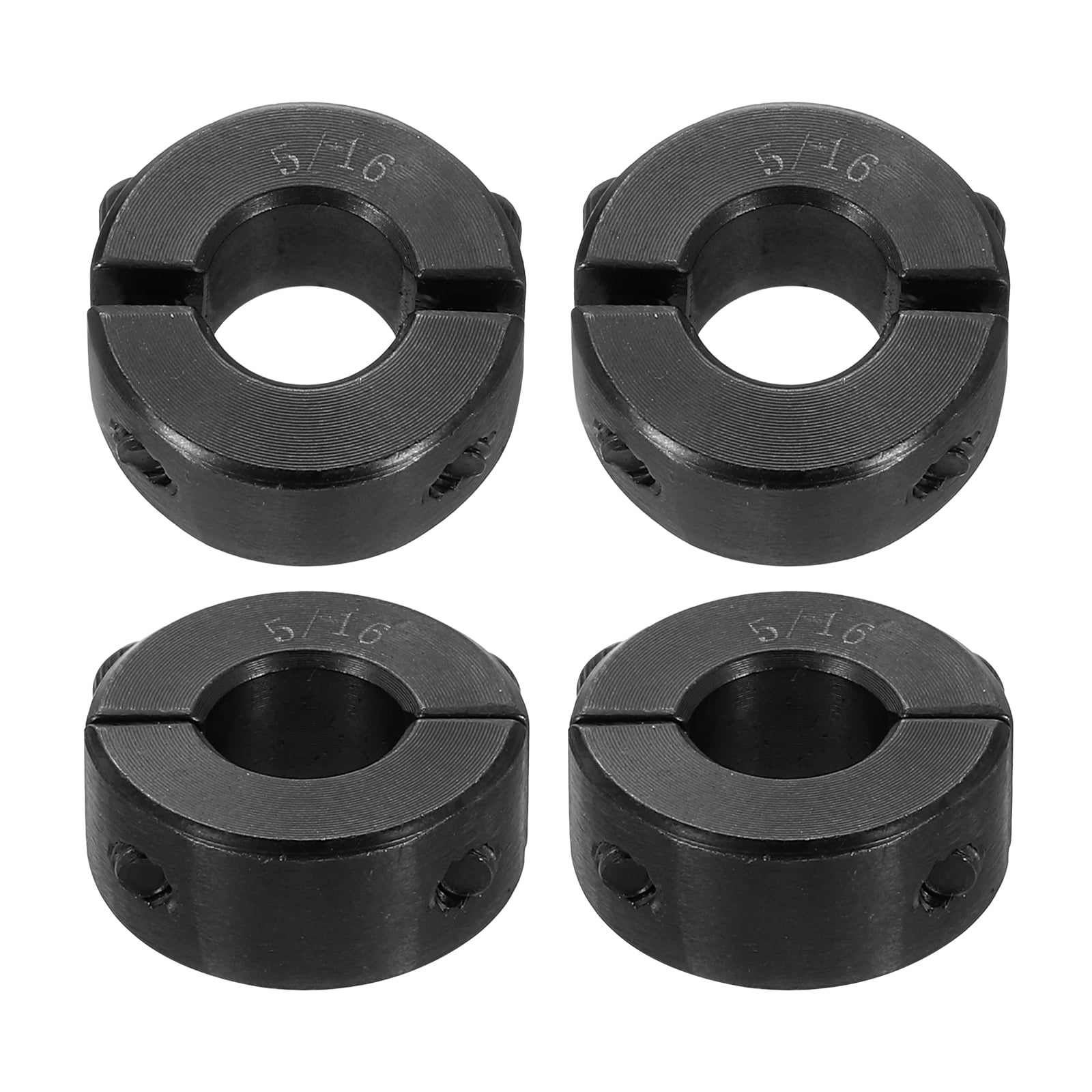 4pcs Double Split Shaft Collar for 5/16" Shaft, Two-Piece Clamping ...