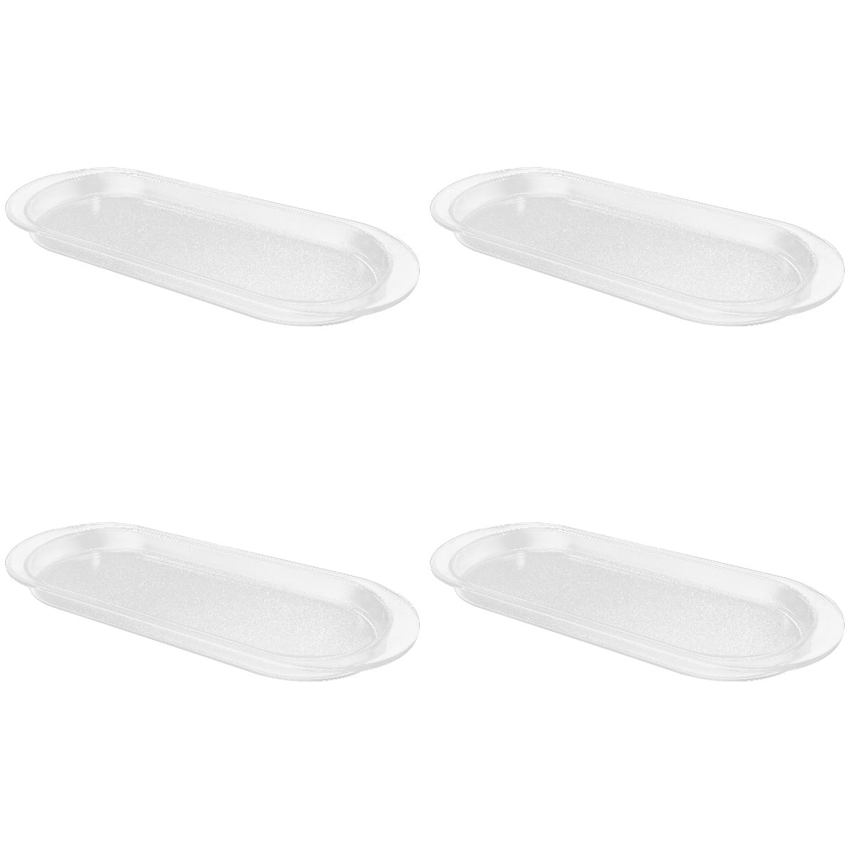 4pcs Durable Condiment Storage Tray Oil Tray Kitchen Counter Spice ...