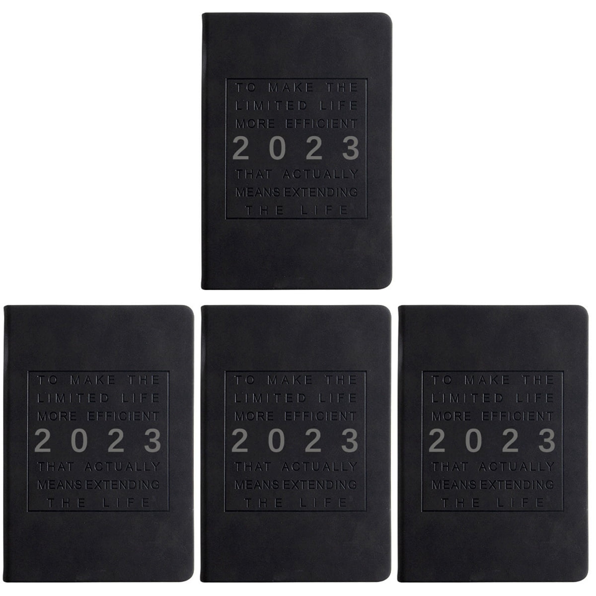 4pcs Efficient Planner Date Calendar To Do List Notepad Schedule Plan ...