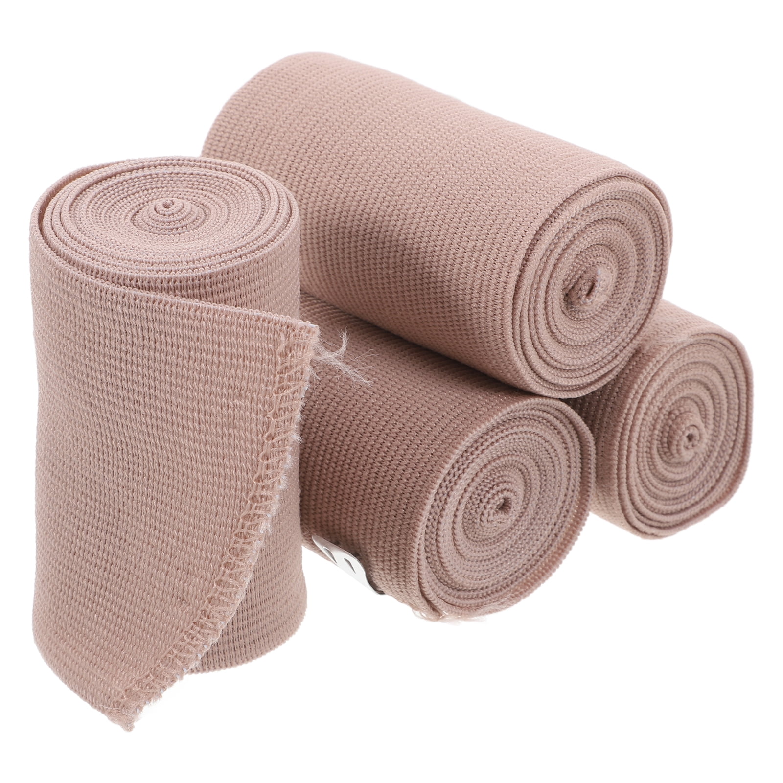 4pcs Elastic Bandage Compression Wraps Bandage Stretched Cotton Elastic ...