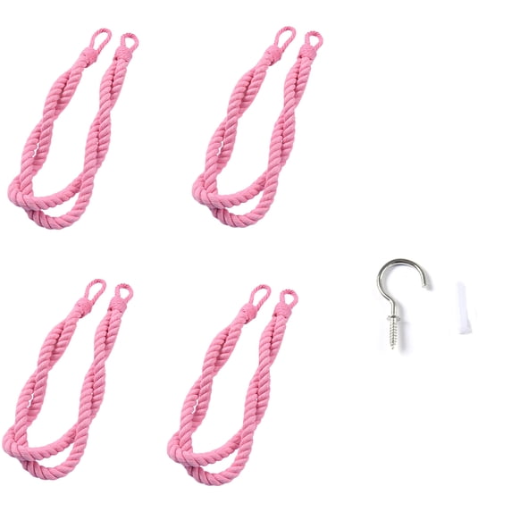 4pcs Elegant Curtain Rope Curtain Tiebacks Decorative Drape Tie Backs ...