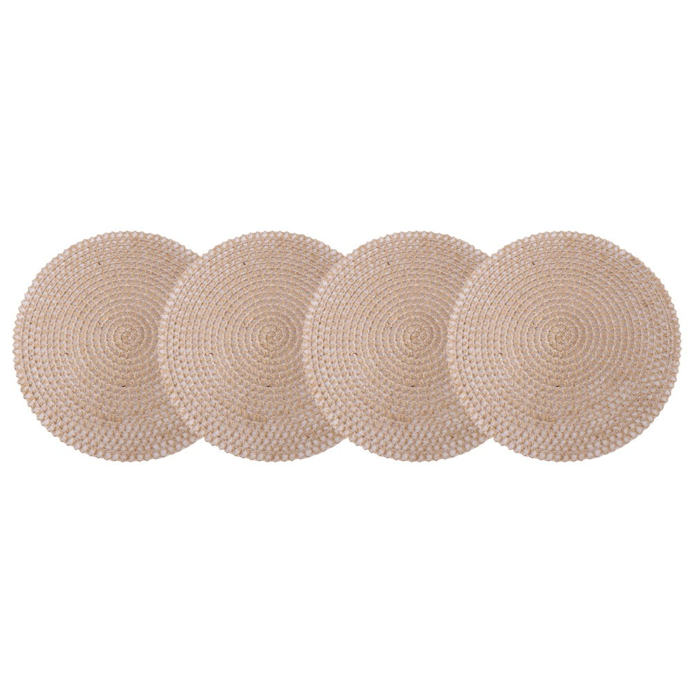 4pcs Elegant PVC Placemats - Heat-resistant and Easy to Clean Table ...