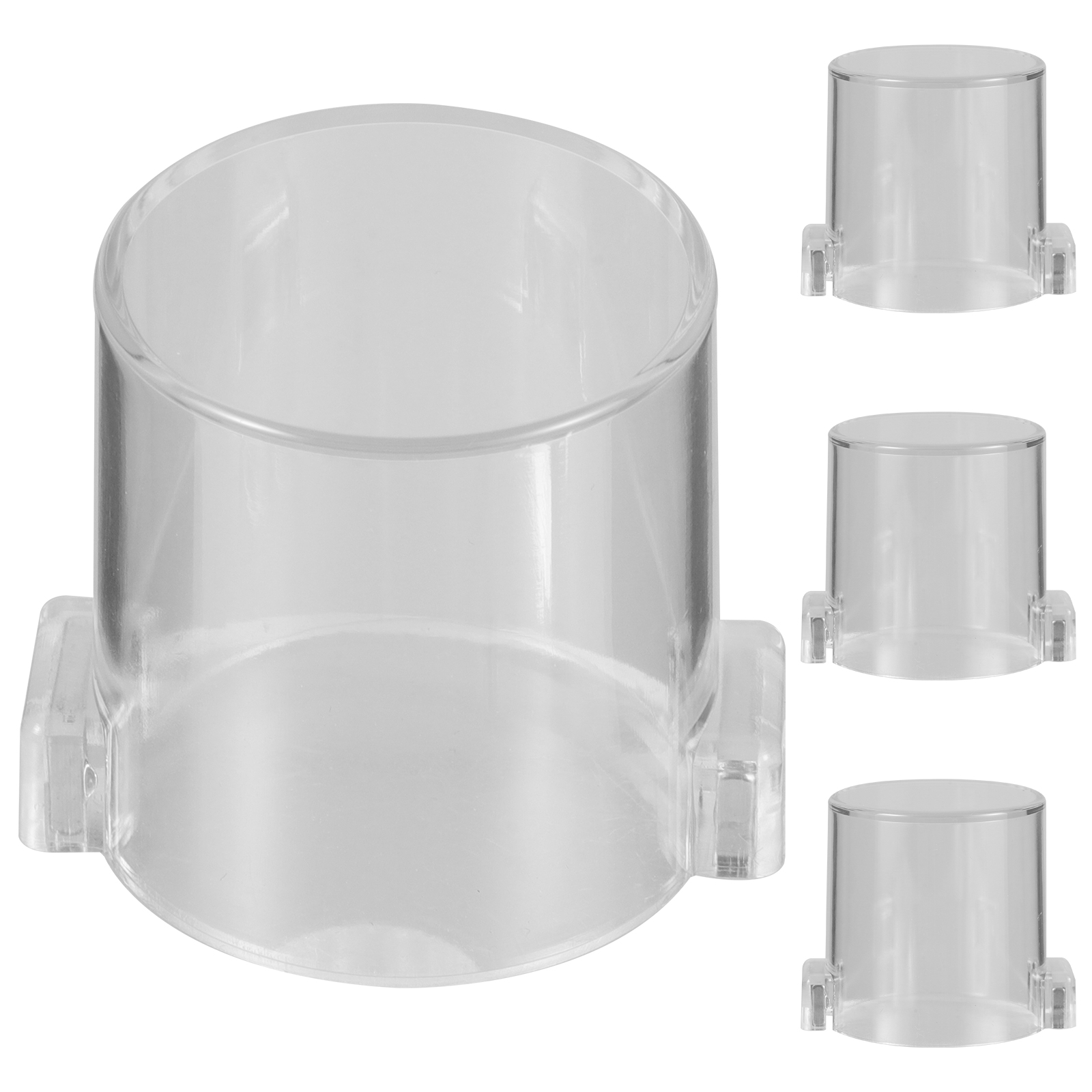 4pcs Emergency Button Protective Emergency Cover Stop Button Lock Cover ...