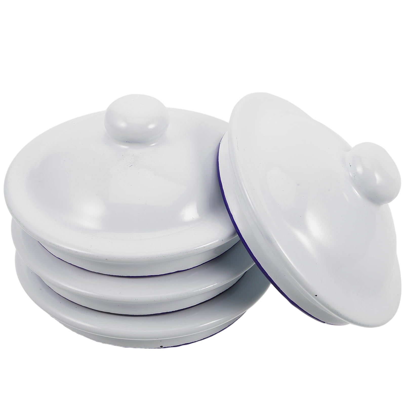 4pcs Enamel Tea Kettle Lid Teapot Top Lid Covers Kitchen Teaware Lid ...