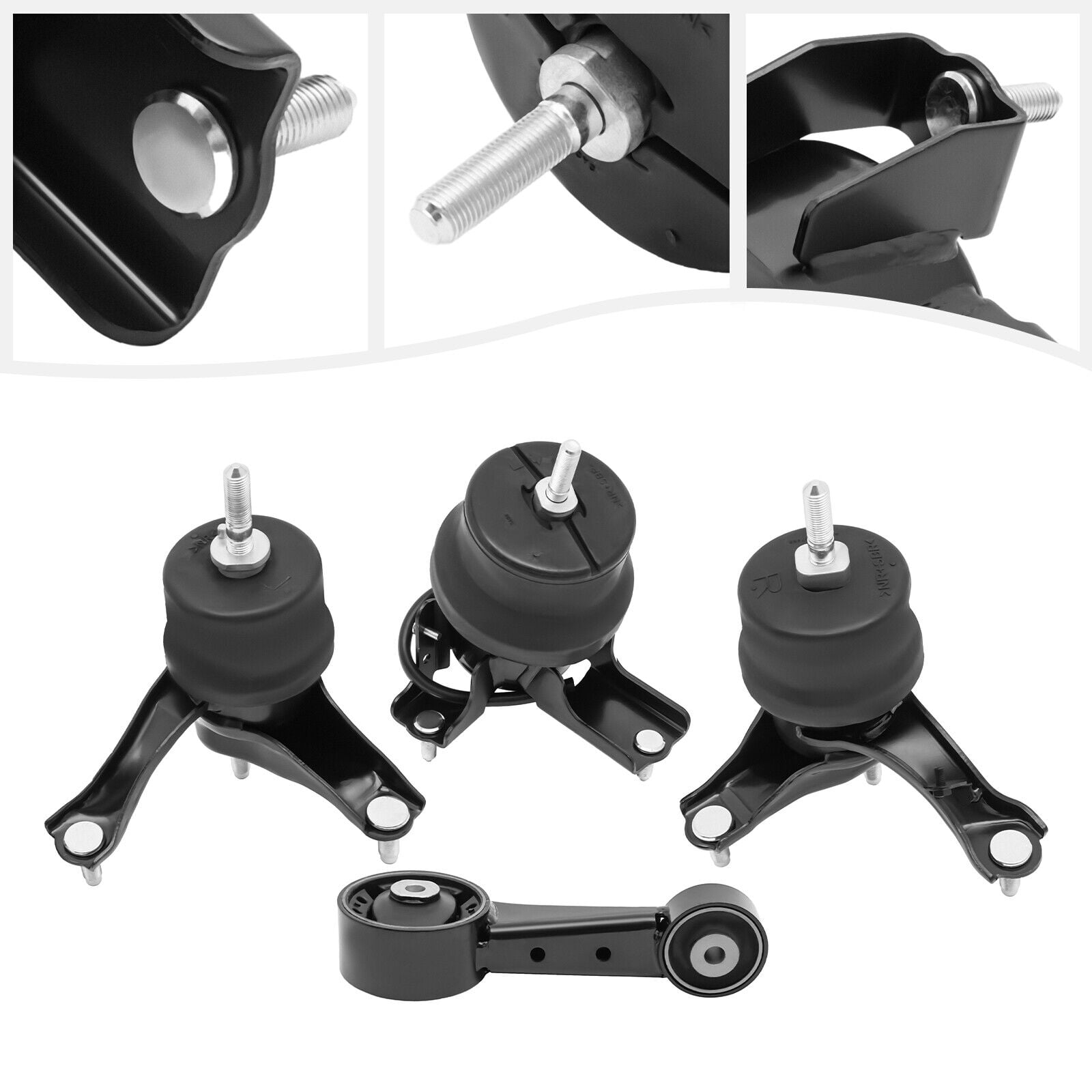 4pcs Engine Motor & Trans Mount Set for 3.5L 07-17 Toyota Camry / 08-12 ...