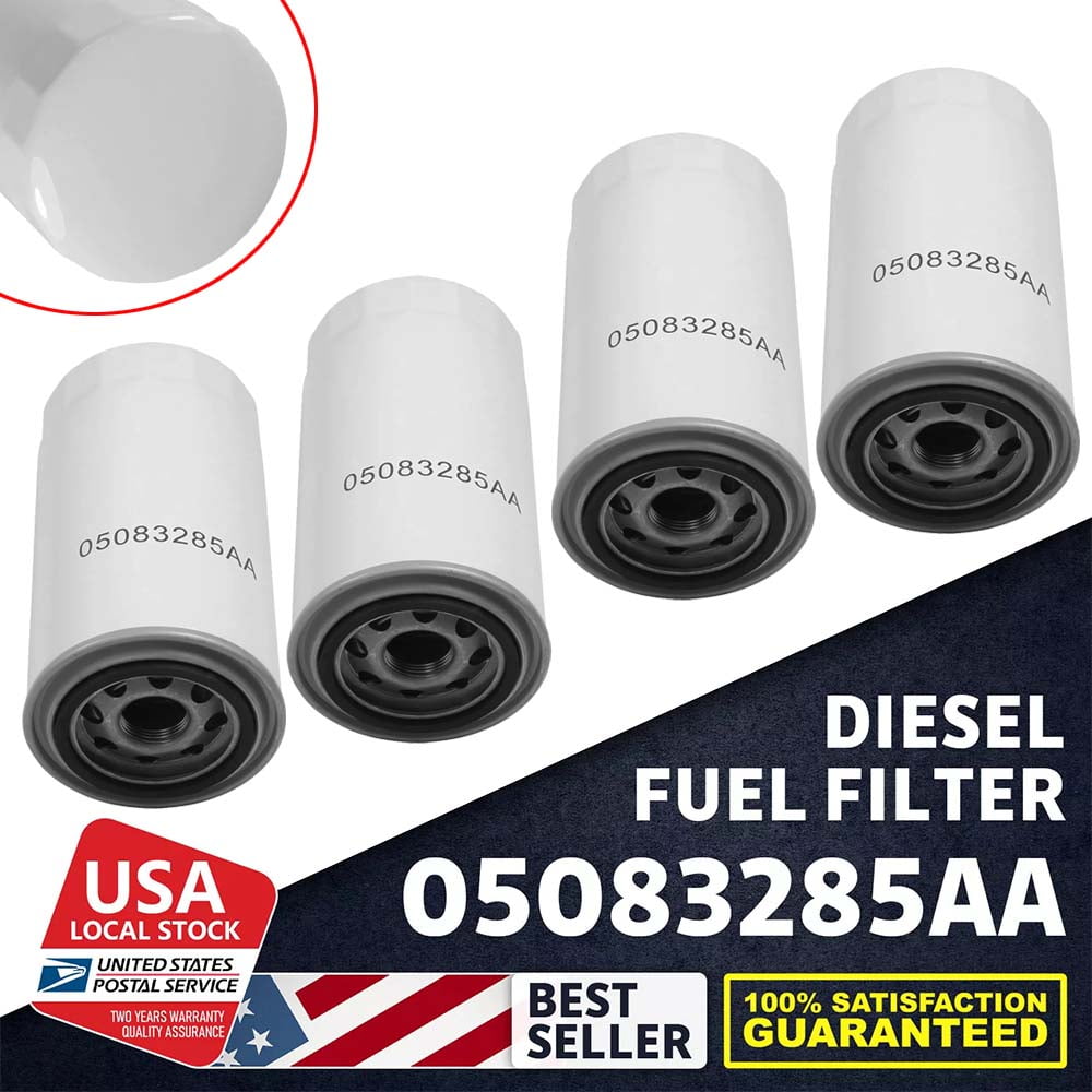 4pcs Engine Oil Filter For Dodge Ram 2500 3500 4500 5.9L 6.7L Diesel ...