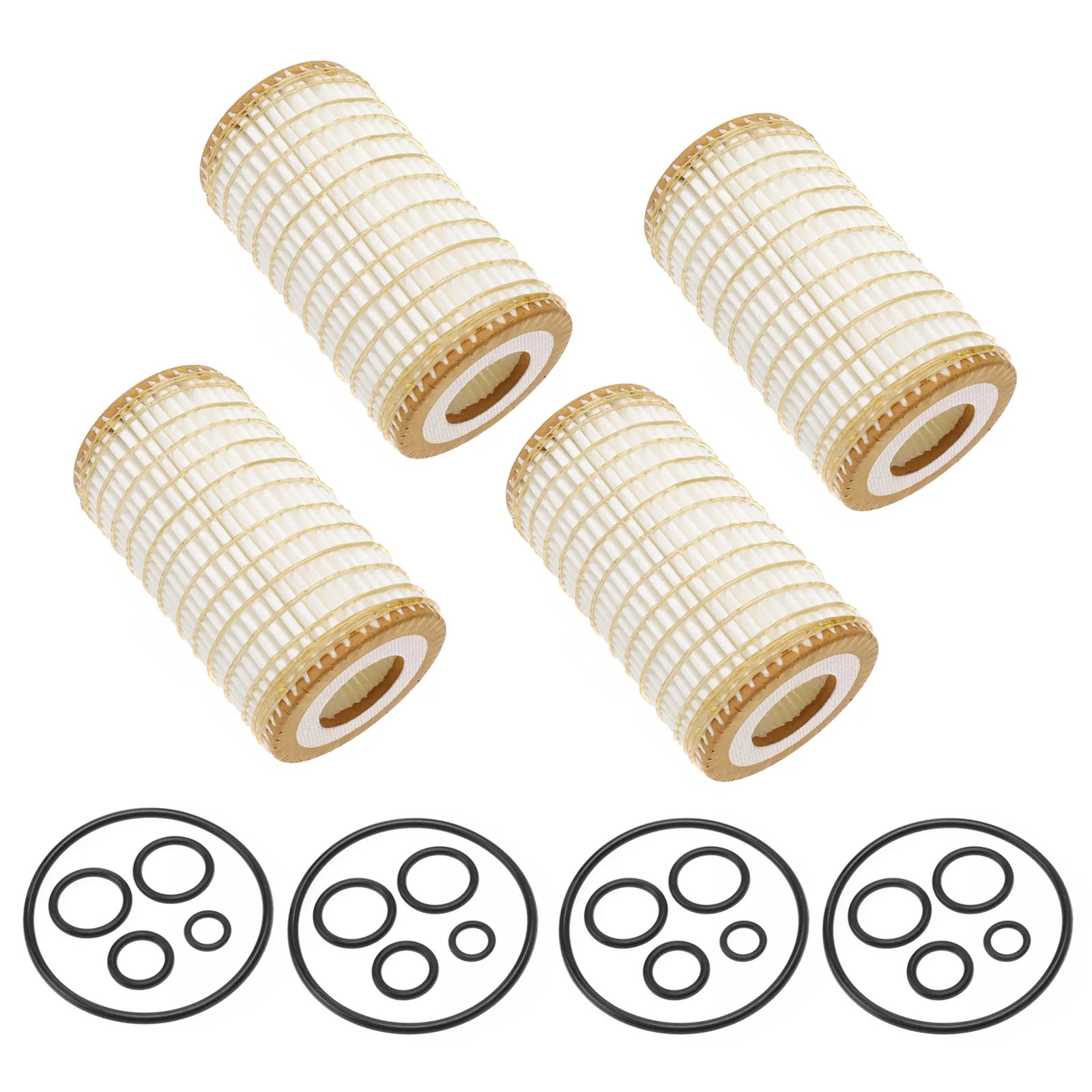 4pcs Engine Oil Filter For Mercedes-Benz 0001802309 / 0001802609 / HU ...